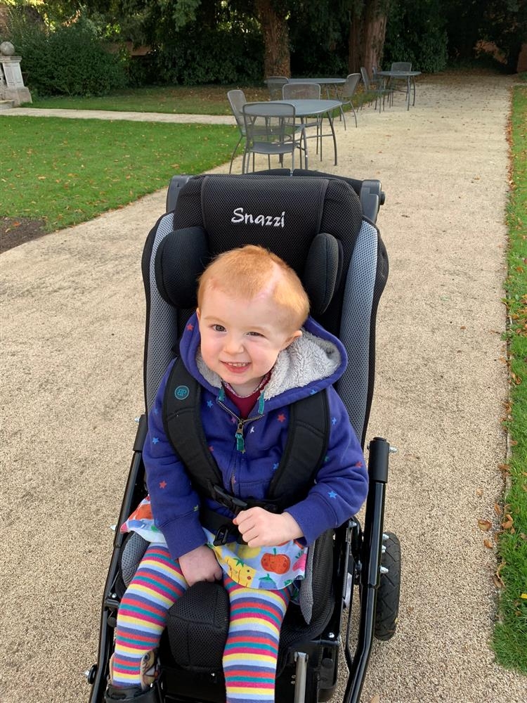 Millie takes on Surrey Hills Hike | The Children's Trust